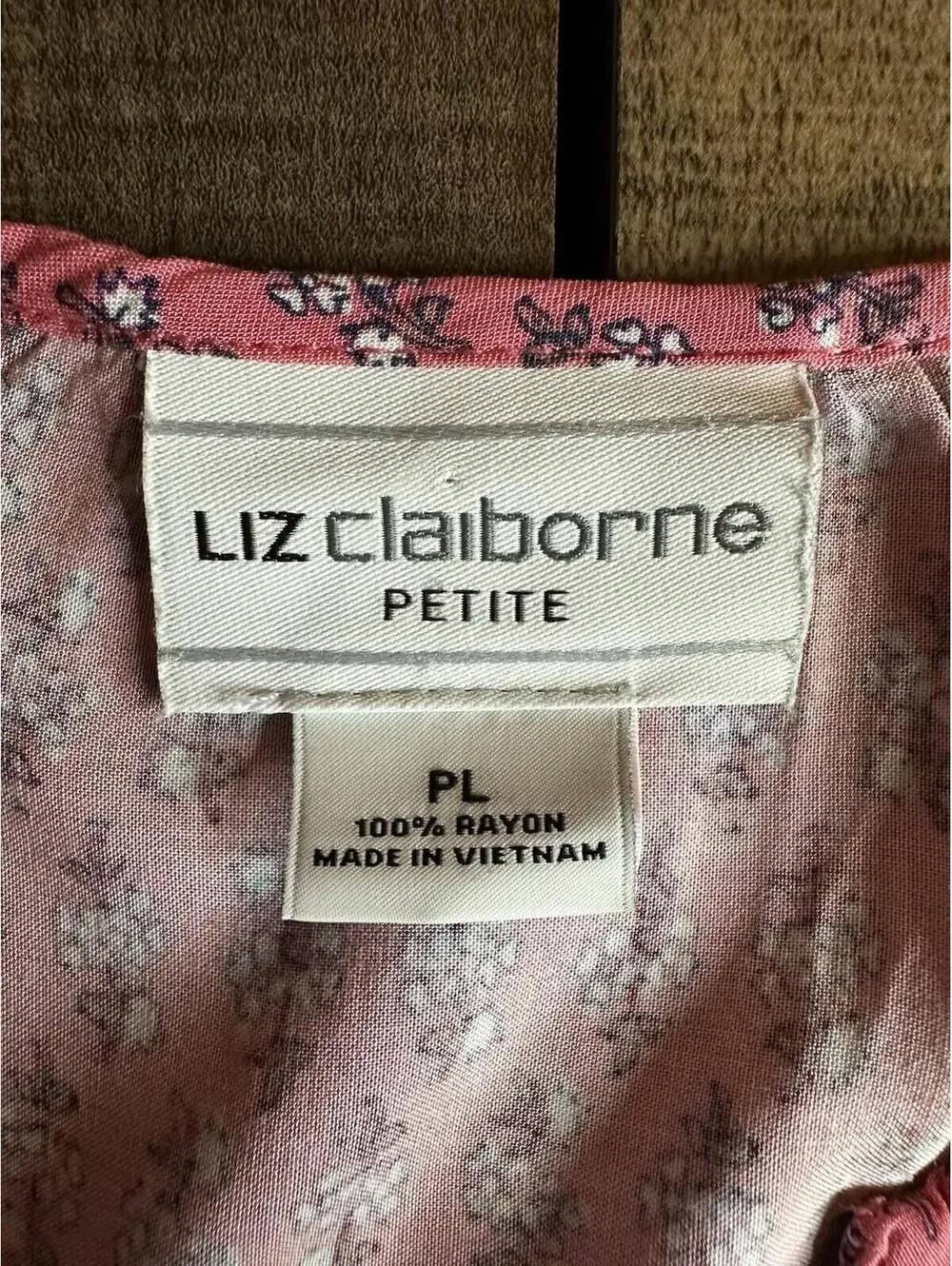 Liz Claiborne | Tops | Liz Claiborne Petite Floral Boho Blouse Petite ...